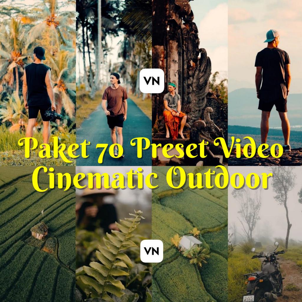 Jual Paket 70 Preset Video Cinematic Outdoor | Shopee Indonesia