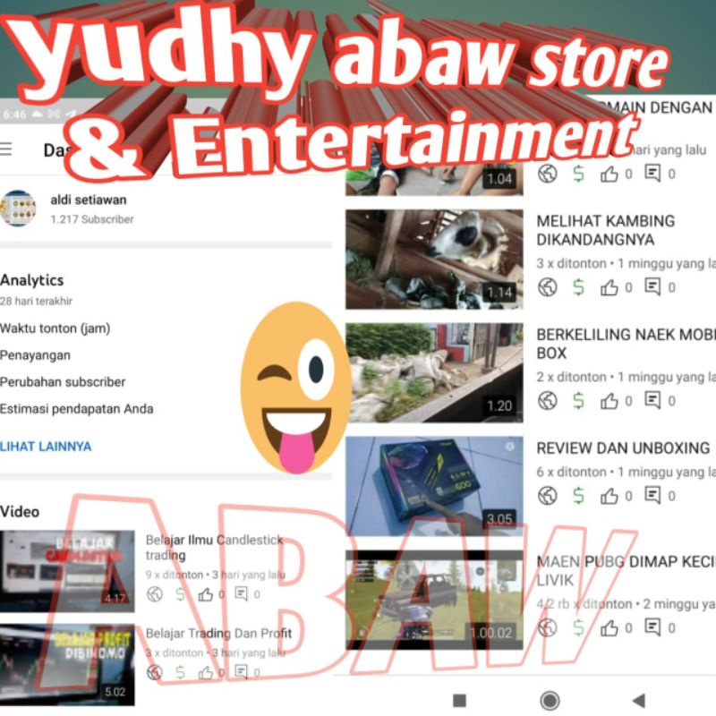 Jual Akun youtube murah | Shopee Indonesia