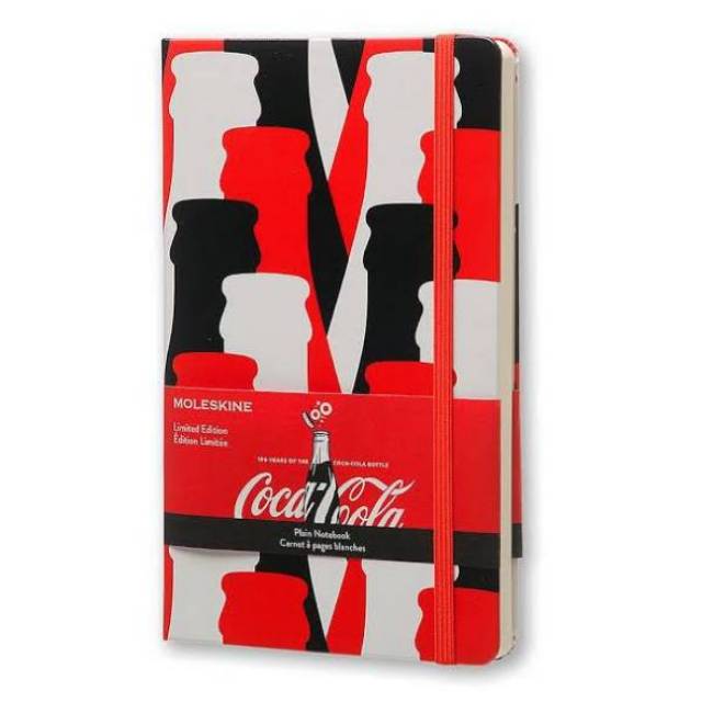 Jual Moleskine Plain Notebook Coca Cola Limited Edition | Shopee Indonesia