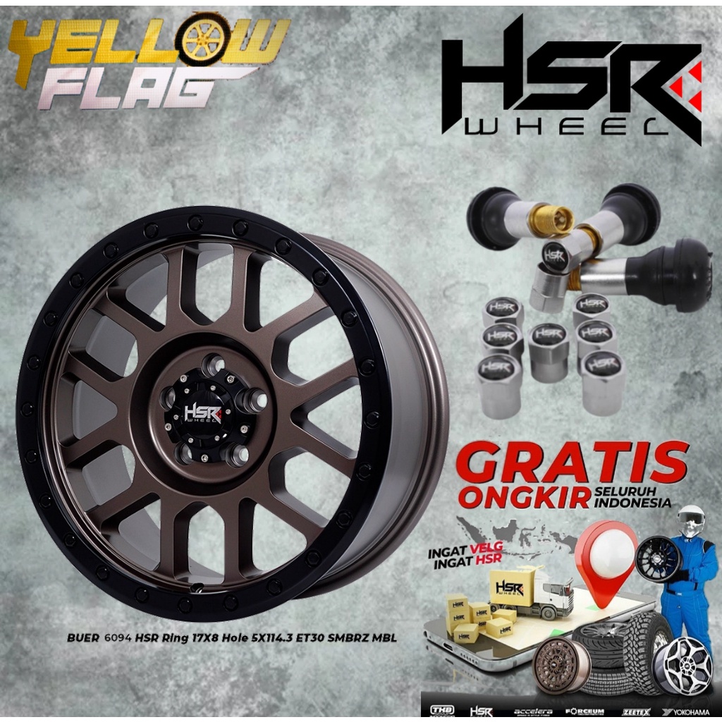 Jual Jual Velg Racing Murah Mobil Civic Turbo Rush terios Velg Ring 17 ...
