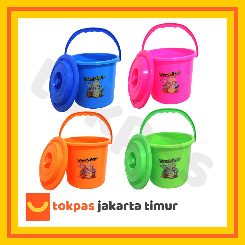 Jual Ember Deluxe 22 Liter / 6 Galon 600 T Shinpo (Dengan Tutup ...