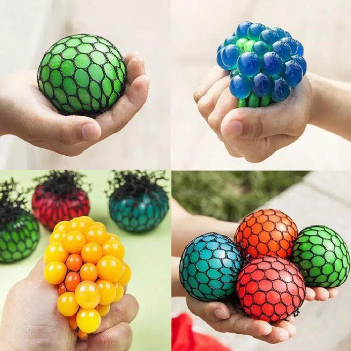 Jual Grosiran Murah Mainan anti stress SQUISHY Mesh ball squishy ...