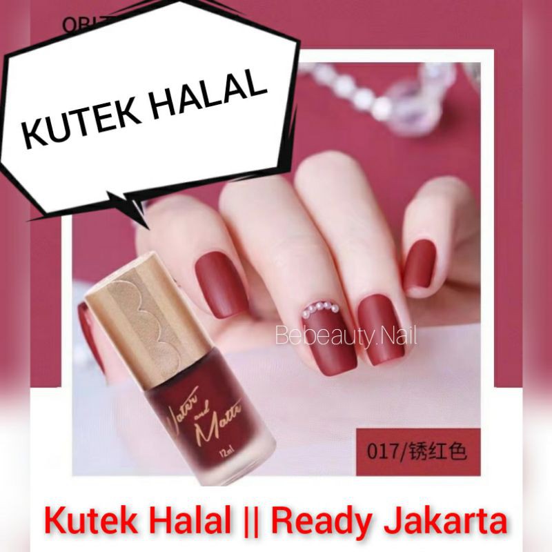 Jual (part 1) kutek peel off kutek satin halal Water and Matte kutek ...