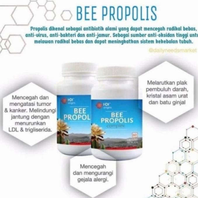 Jual TERMURAH!! BEE PROPOLIS TABLET 60 EXPIRED 2024 | Shopee Indonesia