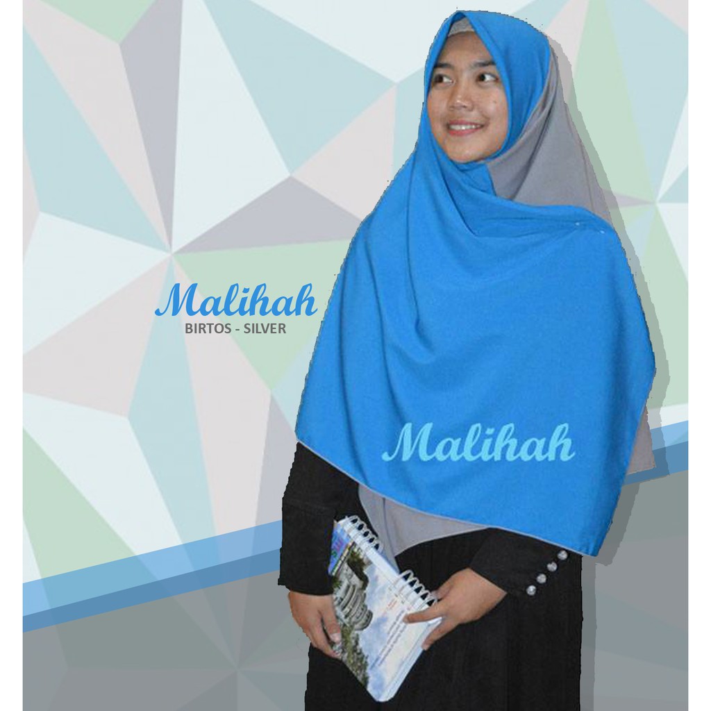 Jual JILBAB WOLFIS / WOLVIS KOMBINASI 2 WARNA / HAYURI / MALIHAH 130 X ...