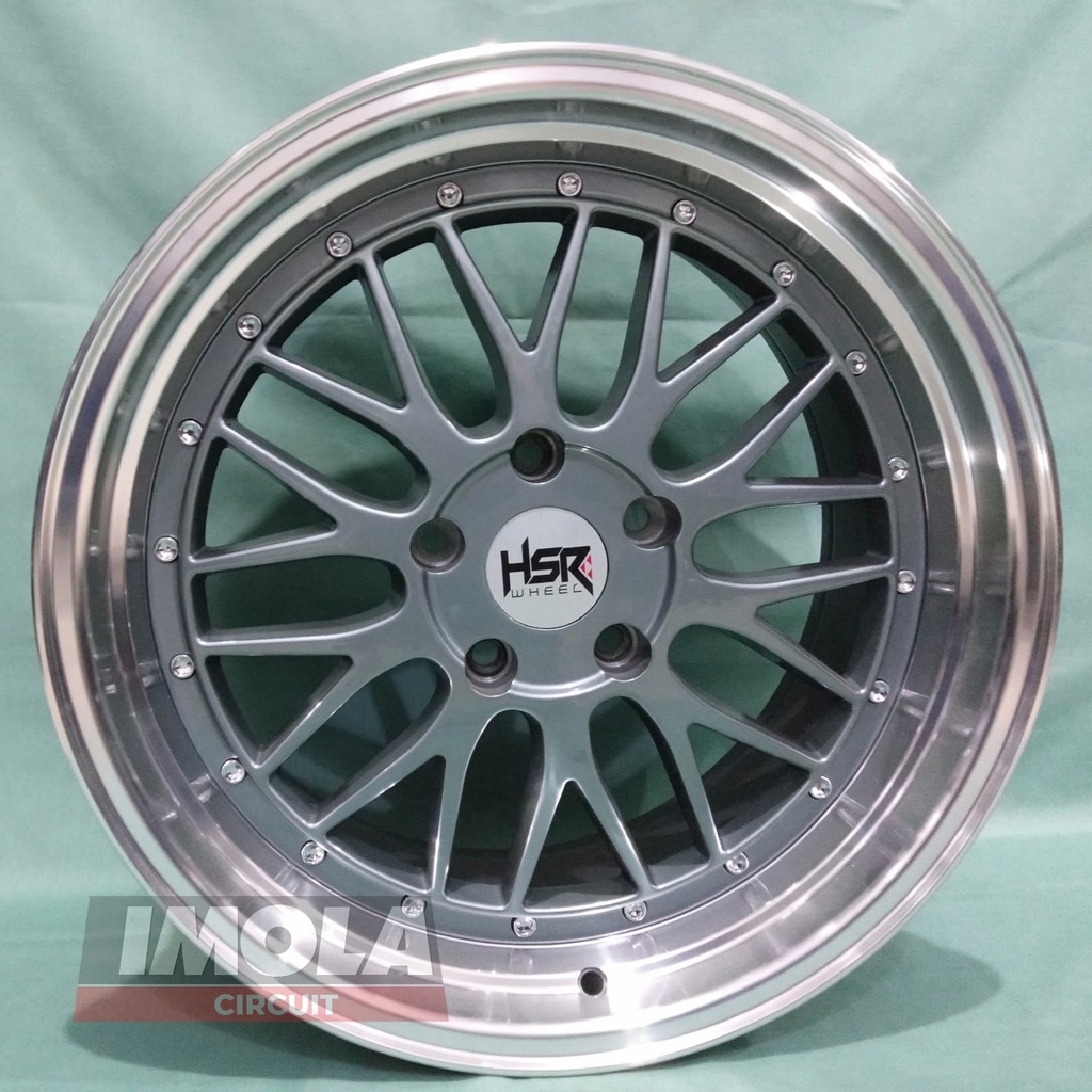 Jual Pelek mobil racing murah BMW R18 HSR wheel baut 5x120 lebar 8/9 ...