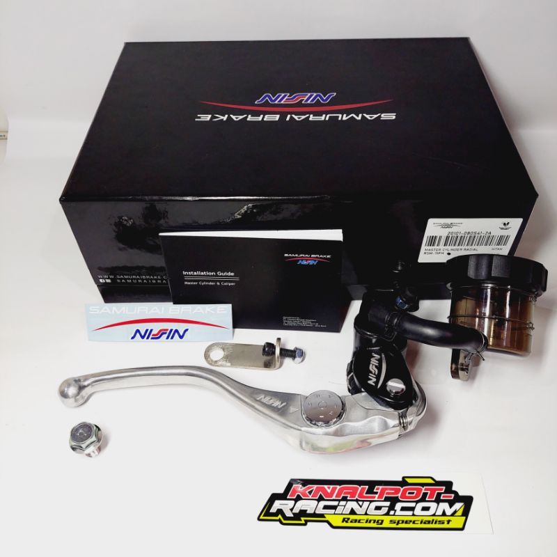 Jual Master Rem Radial Nissin Samurai Black Satria Fu | Shopee Indonesia
