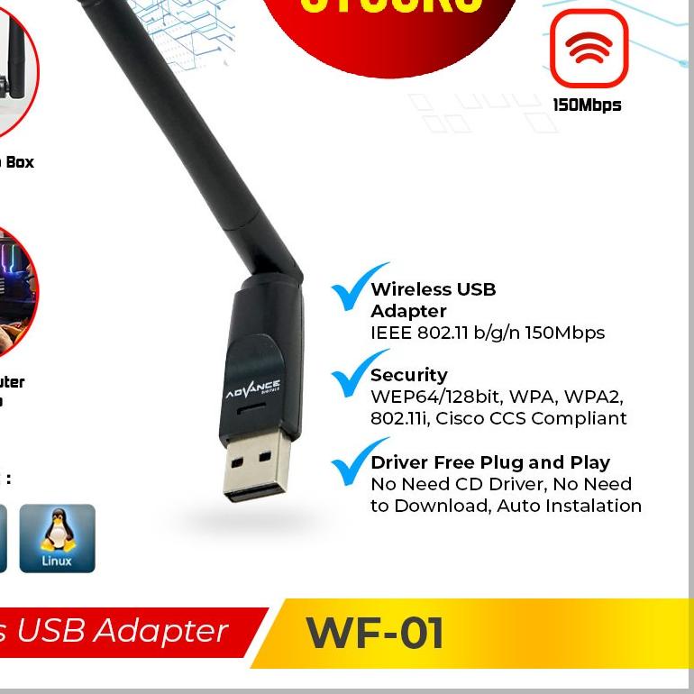Jual [garansi satu tahun]USB Dongle Wifi Wireless Adapter Receiver Komputer PC Laptop Set Top ...
