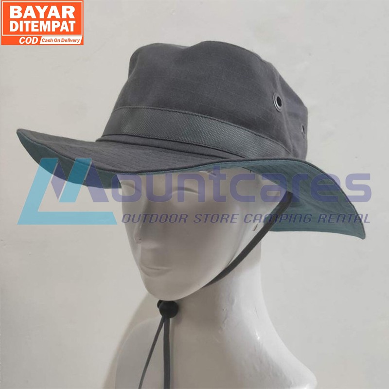 Jual Topi Rimba Bahan Ripstop Good Quality Topi Gunung Topi Pendaki ...