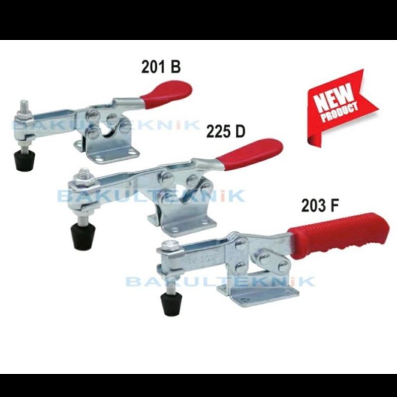 Jual Clamp Toggle Clamp 201B CAPACITY 90KG | Shopee Indonesia