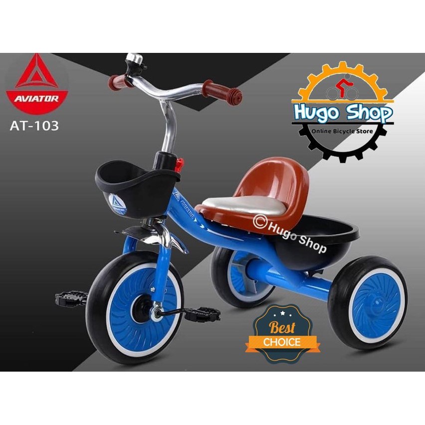 Jual Sepeda Anak Aviator AT 103 Biru | Shopee Indonesia