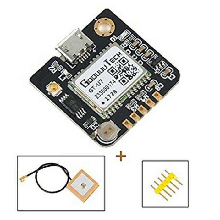 Jual GPS module GT-U7 compatible NEO-6M with EEPROM navigation satellite | Shopee Indonesia