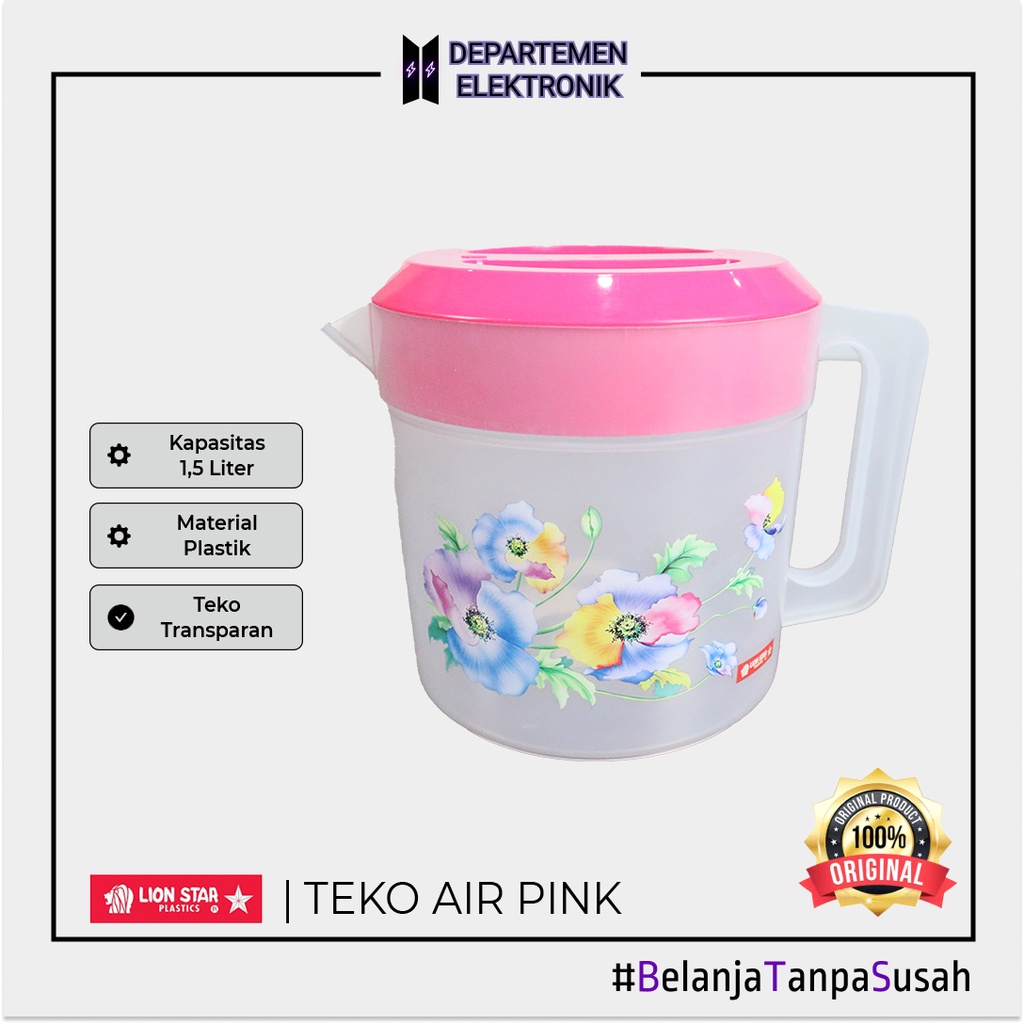 Jual TEKO PLASTIK 1,5 LITER / TEKO AIR PLASTIK LION STAR | Shopee Indonesia Jual TEKO PLASTIK 1,5 LITER / TEKO AIR PLASTIK LION STAR | Shopee Indonesia