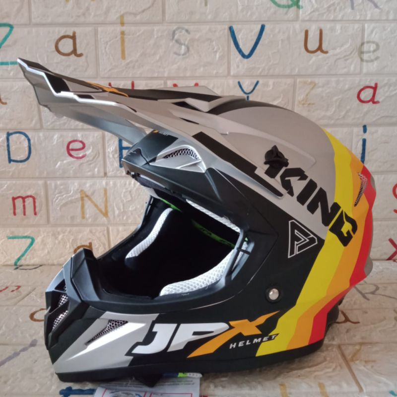 Jual HELM JPX CROSS ORIGINAL HELM JPX CROSS HELM TREL HELM CROSS ...