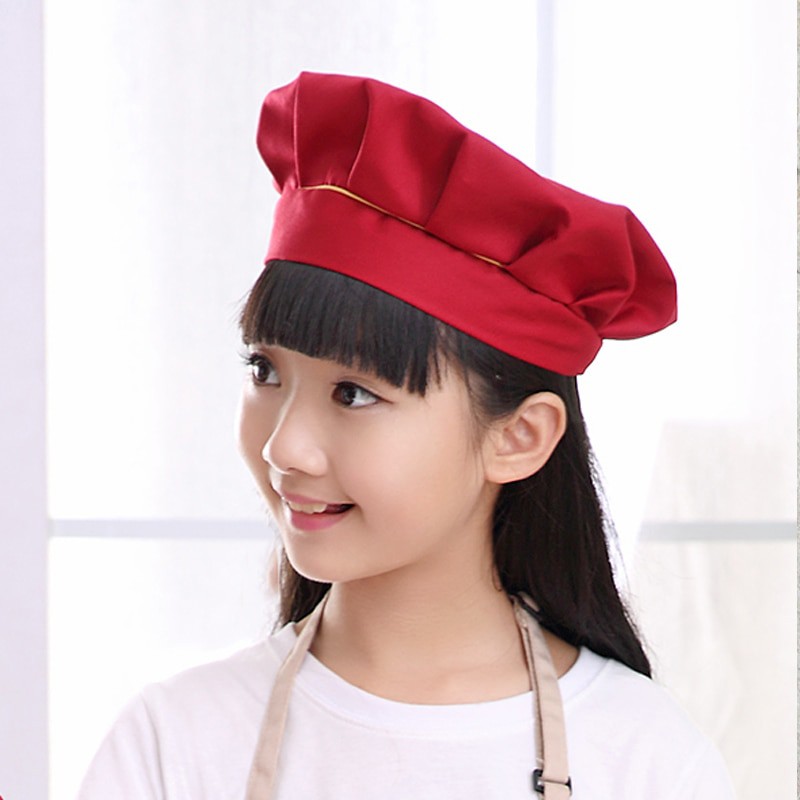 Jual TERMURAH! Topi Koki Anak Topi Masak Topi Chef Anak Topi Koki Jamur ...