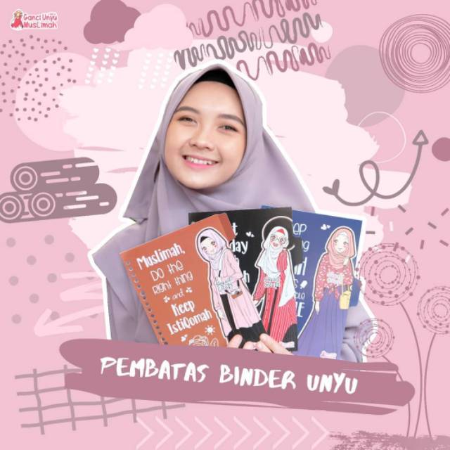 Jual Kertas Pembatas Binder Karakter Unyu Bonus Pembatas Buku ...