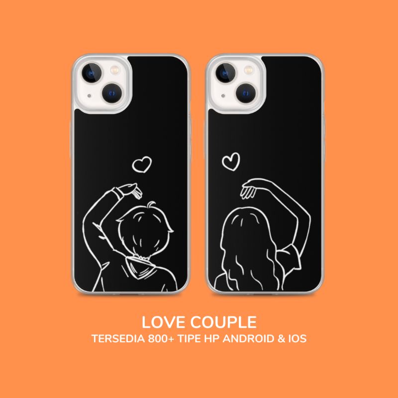 Jual Custom Case Love Couple Boy & Girl All Type Hp Bahan Softcase ...