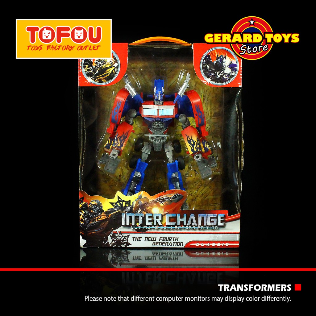 Jual Mainan Figure Transformers Optimus Prime Interchange 4088 MURAH ...