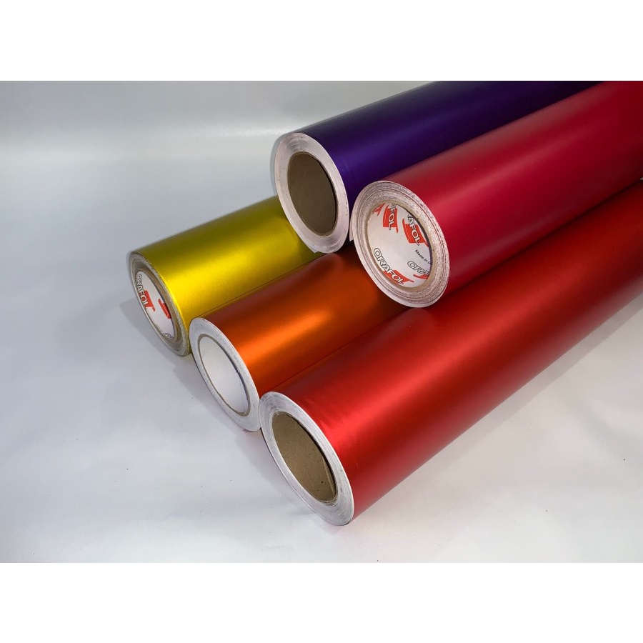 Jual STICKER VINYL MATT CHROME METALIK DOF SATIN SKOTLET MOTOR 150CM X ...