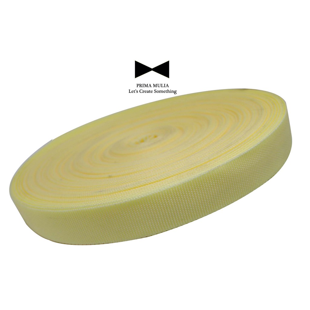 Jual TALI WEBBING BISBAN/ PELIPIT UKURAN 2.0 CM KUNING GADING PCR 20 ...