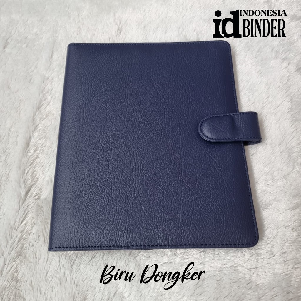 Jual BINDER POLOS A5 (RING 6) KULIT JERUK SINTETIS 10 WARNA PILIHAN ...