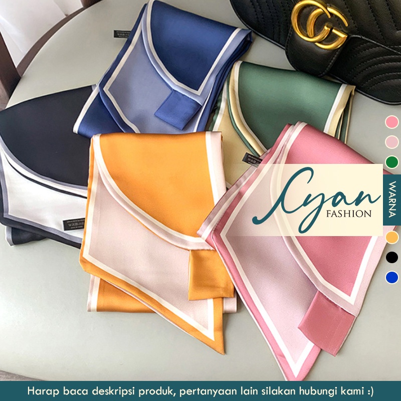 Jual "Peggy" Mini Scarf Pita, Scarf Leher, Scarf Tas, Bahan High Grade ...