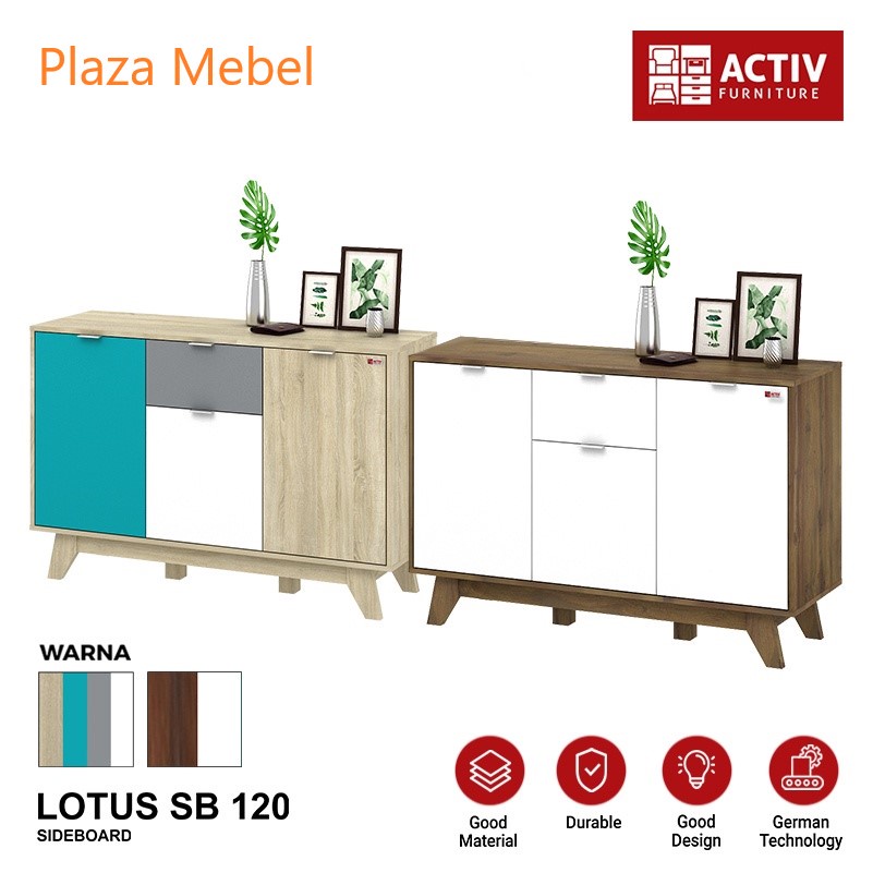 Jual Buffet Sideboard Meja TV Lotus SB 120 | Shopee Indonesia