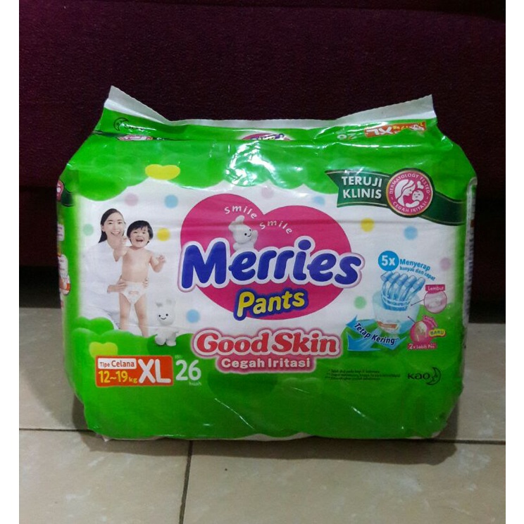 Jual Merries Pants Good Skin M34/L 30/XL 26 | Shopee Indonesia