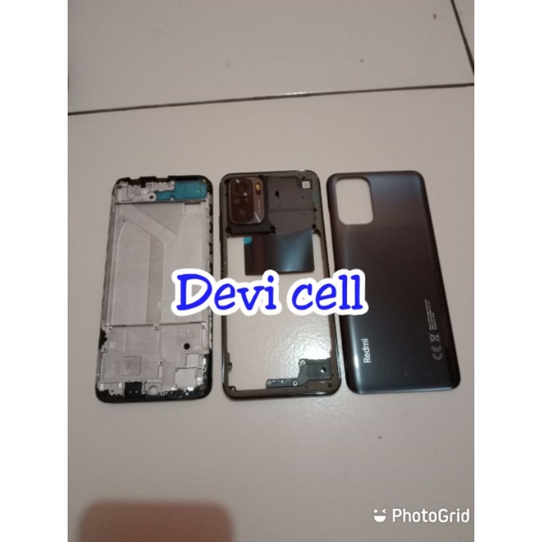 Jual CASING FULLSET XIAOMI REDMI NOTE 10S / NOT 10 S ORIGINAL BACKDOOR TULANG TENGAH FRAME BEZEL ...
