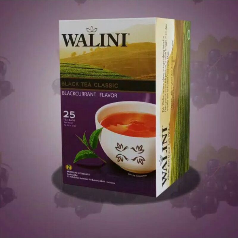Jual Teh Walini Blackcurrant Kemasan Amplop | Shopee Indonesia