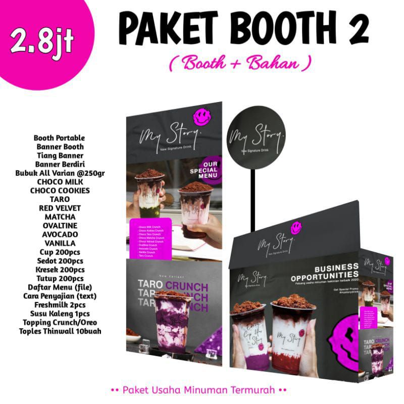 Jual FRANCHISE PAKET USAHA MINUMAN BOBA KEKINIAN | Shopee Indonesia