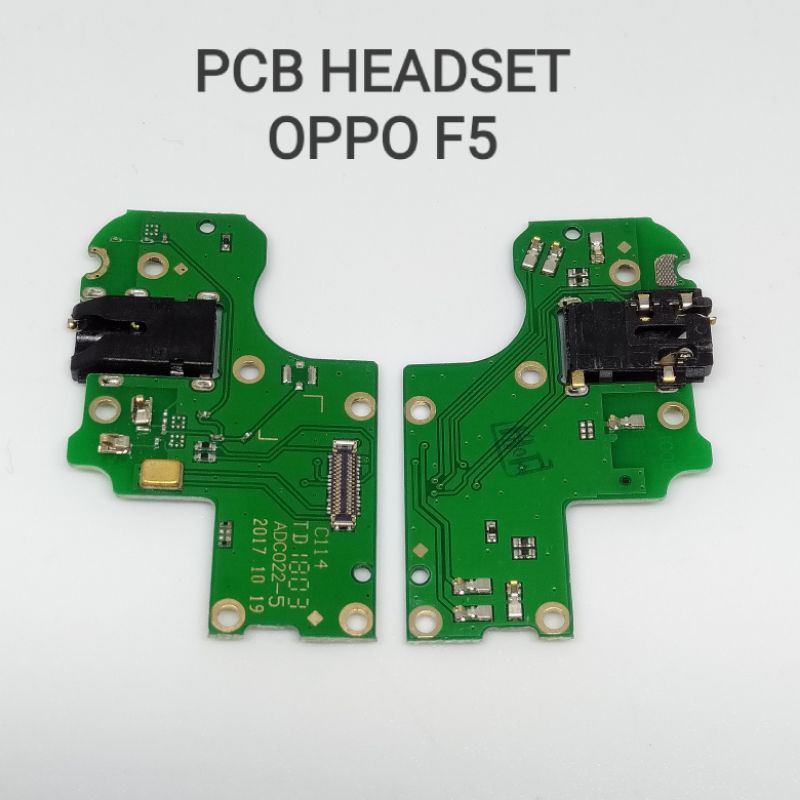 Jual PCB OPPO F5 PAPAN KONEKTOR HEADSET ORIGINAL | Shopee Indonesia