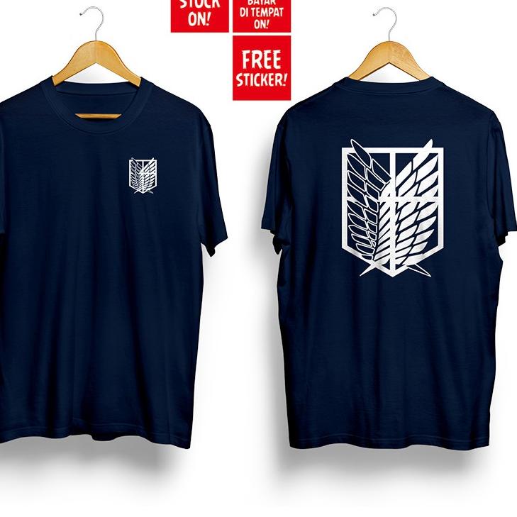 Jual Harga Termurah SNZPR BAJU KAOS PASUKAN PENGINTAI Eren LEVI ...