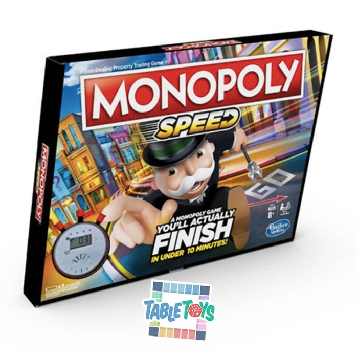Jual (Original Hasbro) Monopoly Speed Board Game | Boardgame | Shopee ...