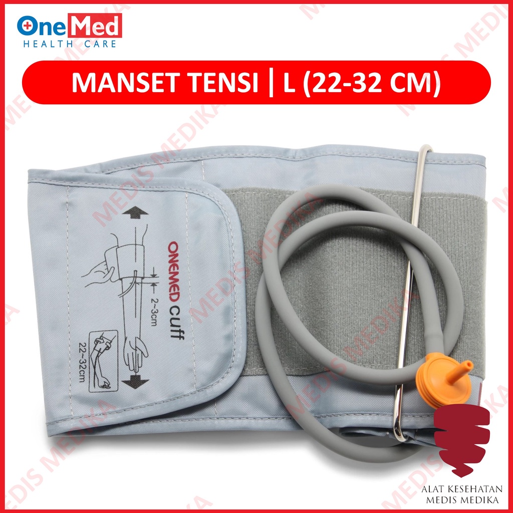 Jual Manset Tensimeter L Digital Onemed Tensi Meter Large TensiOne 1A ...