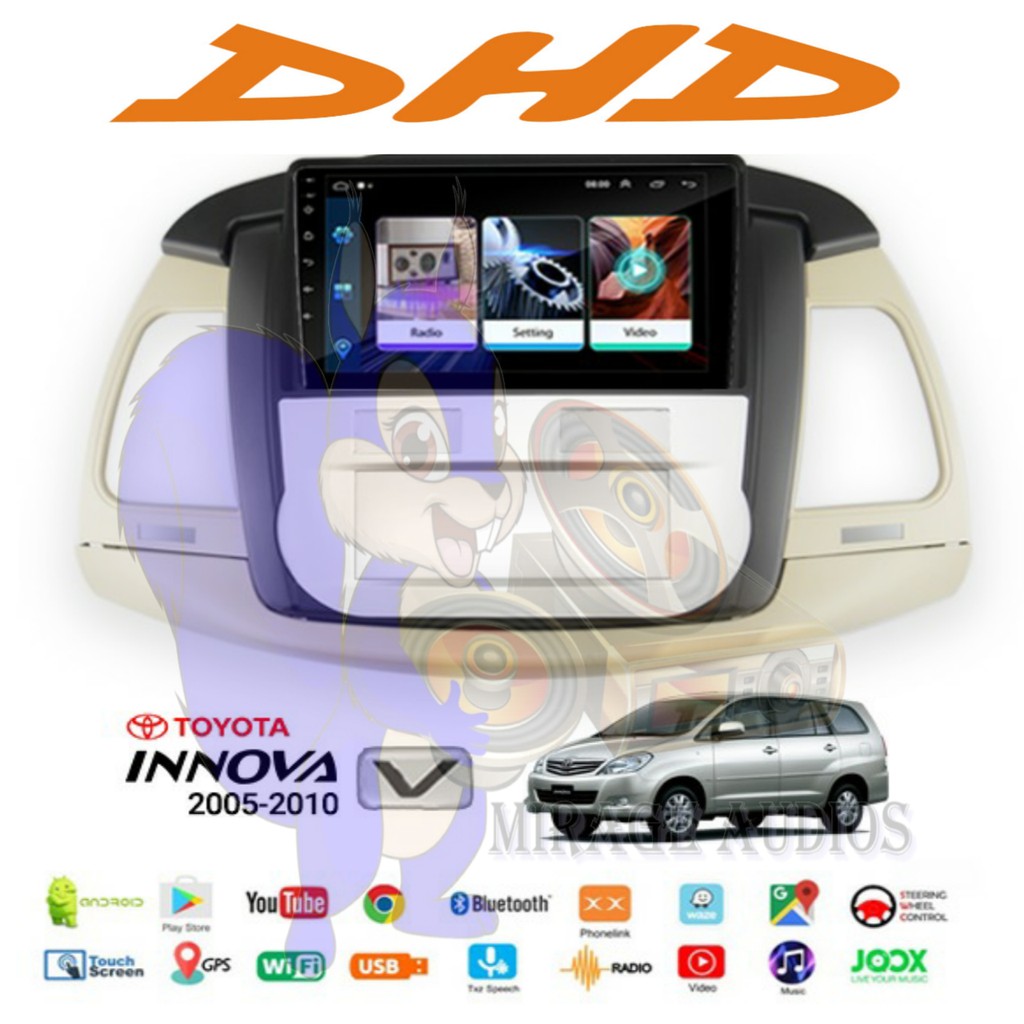 Jual Head Unit Android Innova tipe V 2005 - 2010 9 inch Plug and play ...