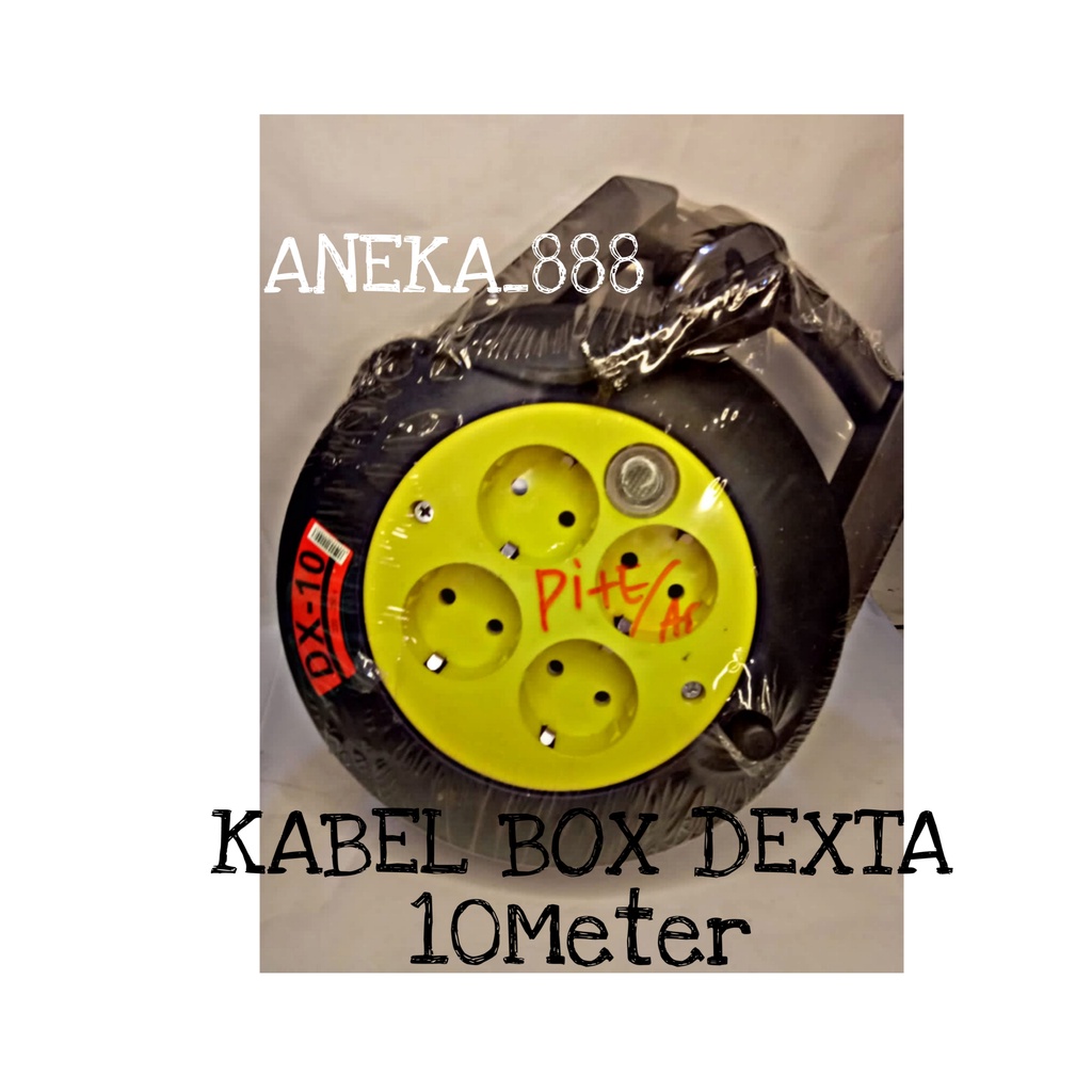 Jual KABEL ROLL LISTRIK DEXTA \BOX KABEL 4 LUBANG 10 METER DX-10 SNI ...