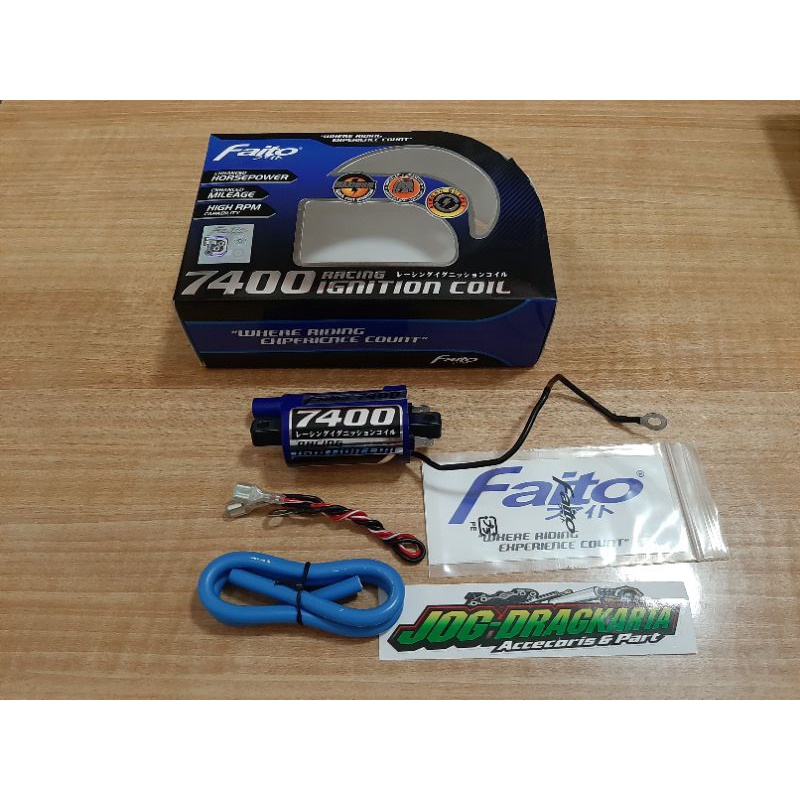 Jual COIL IGNITION COIL KUIL FAITO 7400 ORIGINAL FAITO RACING ...