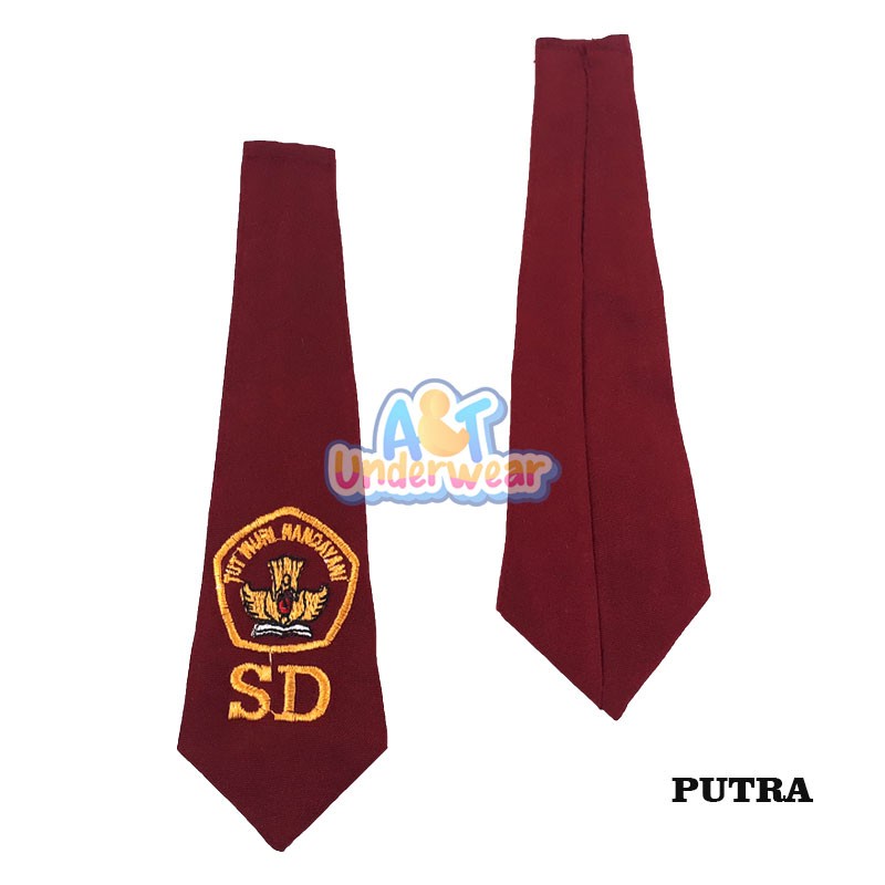 Jual Dasi Sekolah Motif Bordir/Dasi Sekolah SD SMP SMA | Shopee Indonesia