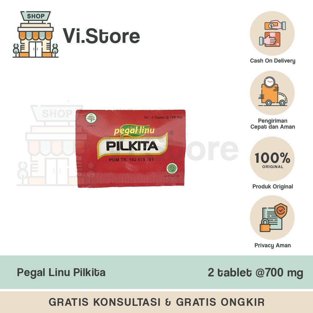 Jual Pil kita Pegal Linu 1 Strip @2 tablet | Shopee Indonesia