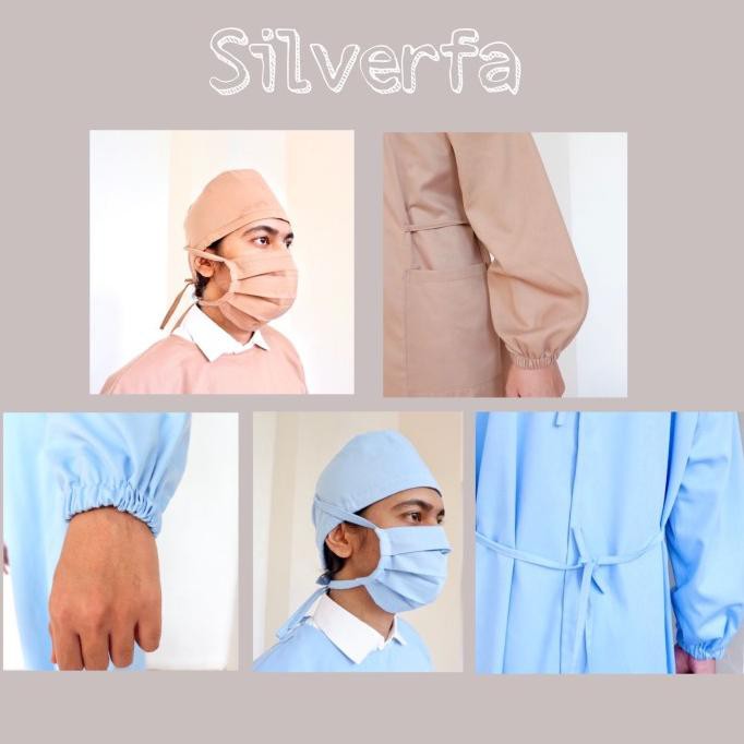 Jual Surgical Gown Set / Baju Operasi / Baju Bedah / APD / American ...