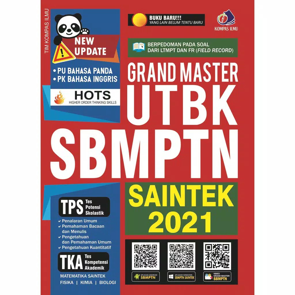 Jual Buku SBMPTN 2021 : GRAND MASTER UTBK SBMPTN SAINTEK 2021 - ORI | Shopee Indonesia