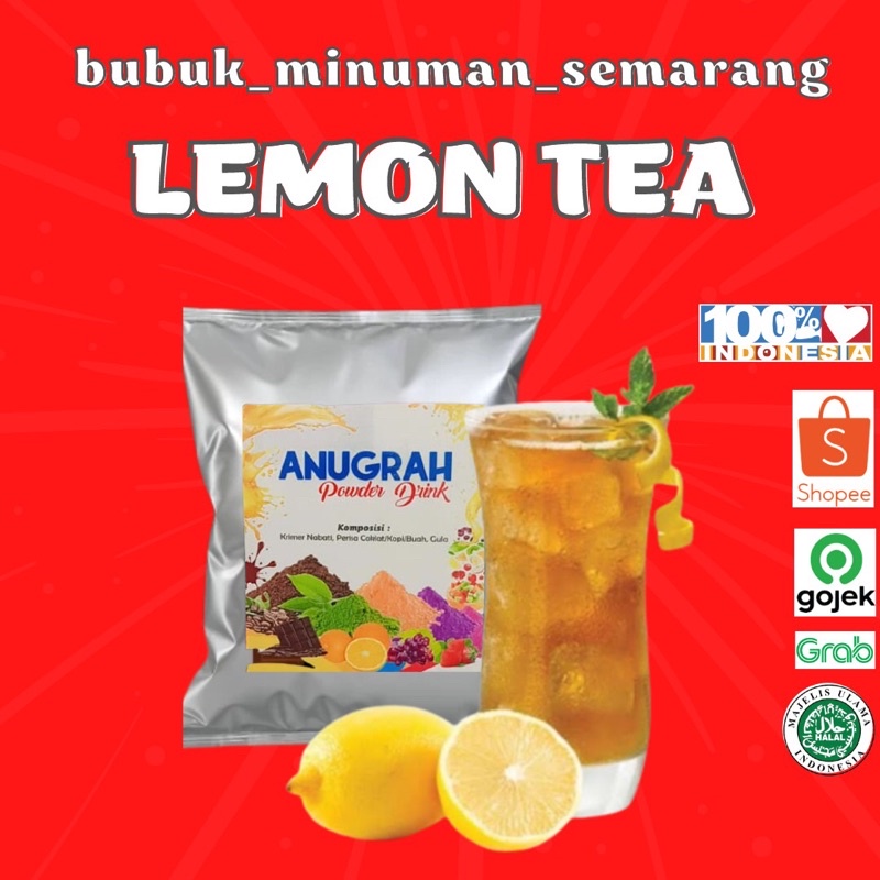 Jual Bubuk Lemon tea Powder Lemon Tea 1kg | Shopee Indonesia