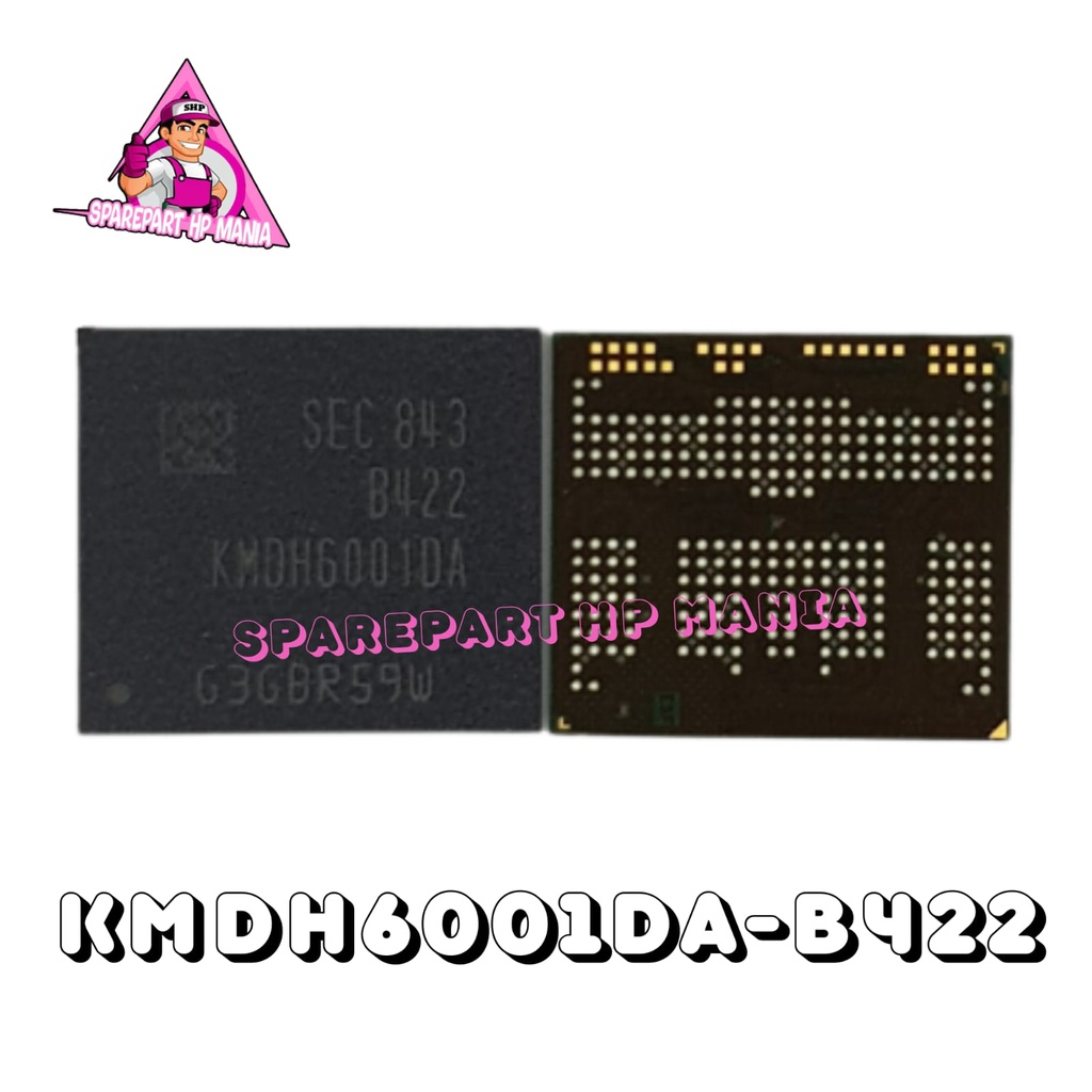 Jual IC EMMC KMDH6001DA B422 KMDH6 4/64GB BGA254 ORIGINAL | Shopee Indonesia