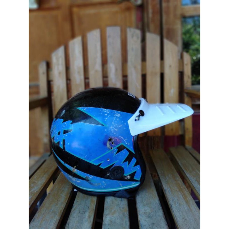 Jual Helm Yamaha Jadul rx king fiz r lawas dmi vigano kiwi ori retro ...
