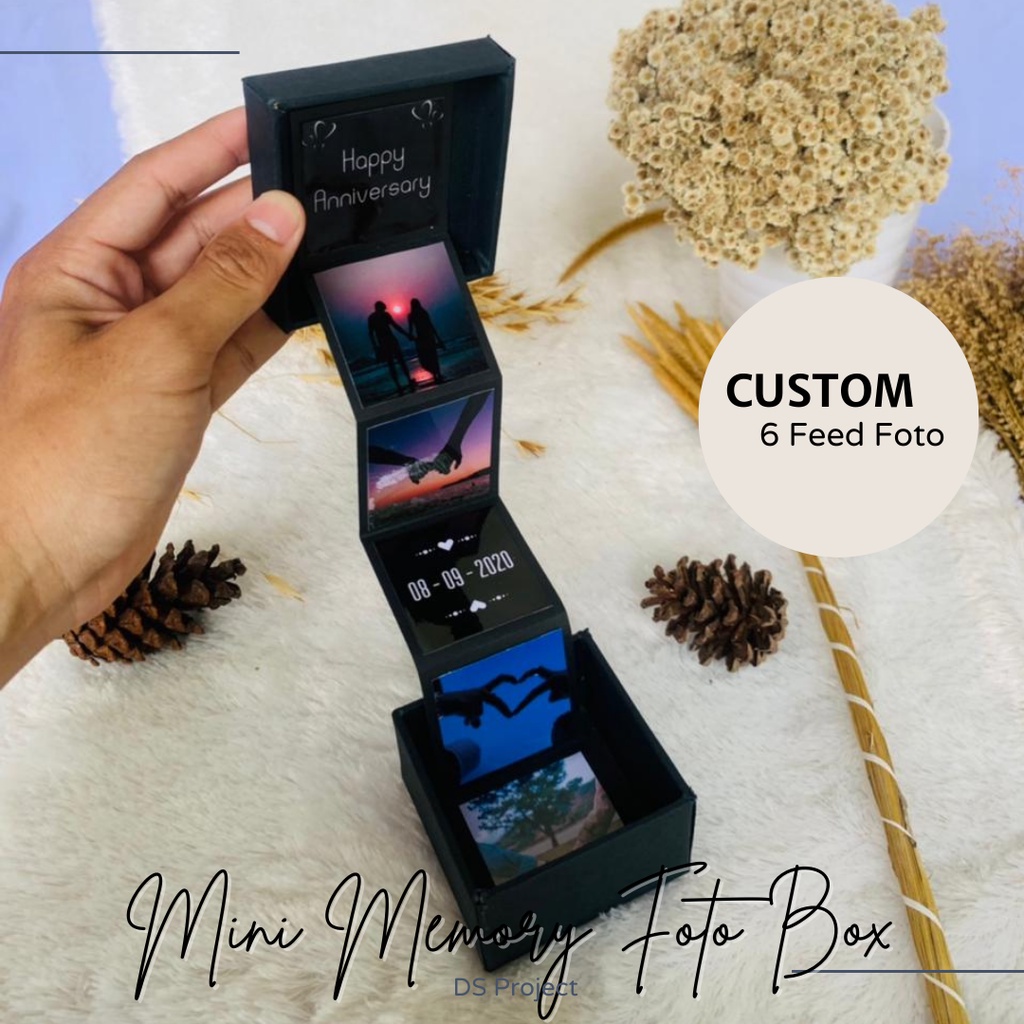 Jual Gift Box Foto Kado Birthday Ulang Tahun Cewek Cowok / Anniversary / Untuk Pacar Wisuda ...