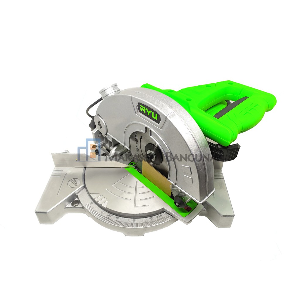 Jual RYU Miter Saw 7 " RMS180 / Gerinda Duduk | Shopee Indonesia