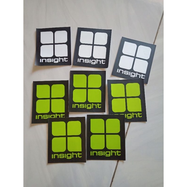 Jual sticker INSIGHT dof 6.5cm*7.5cm doff - sticker ORIGINAL 100% ...