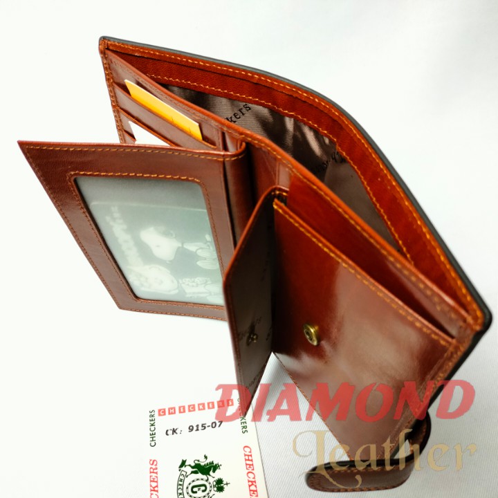 Jual FARNELL - Checkers Asli Dompet Kulit Asli CK 07/07A | Shopee Indonesia