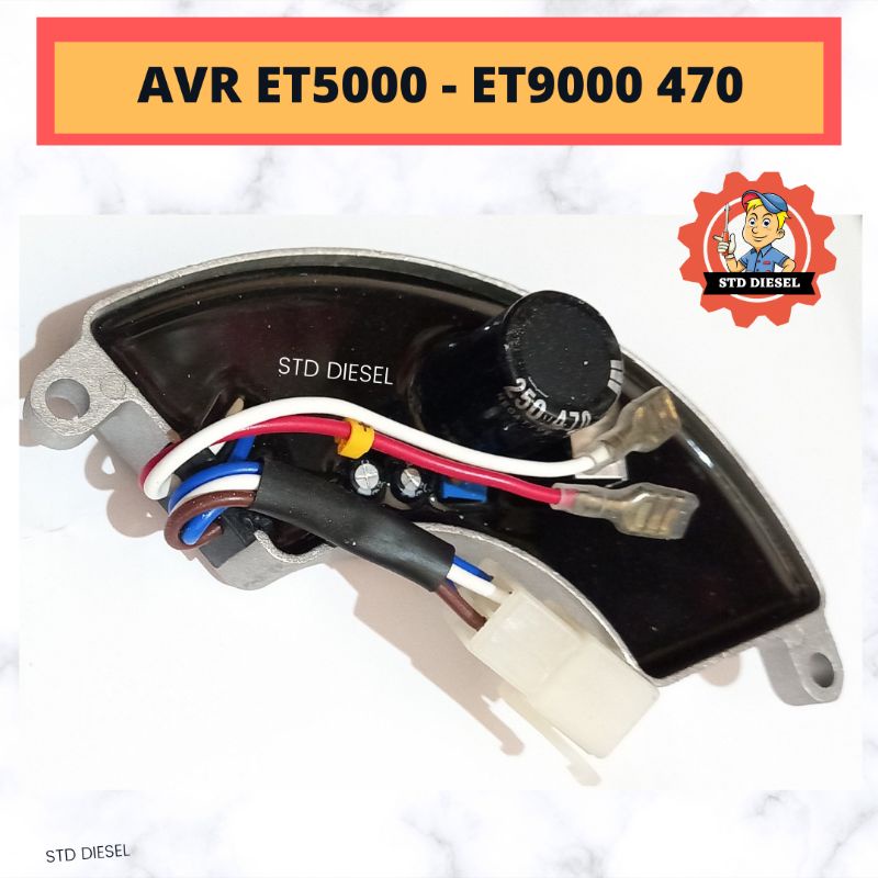 Jual AVR ET5000 ET7000 ET9000 6 KABEL GENERATOR GENSET | Shopee Indonesia